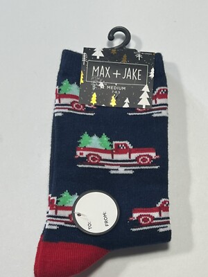 Max + Jake Kids Medium 7-8.5 Socks, Christmas. | eBay