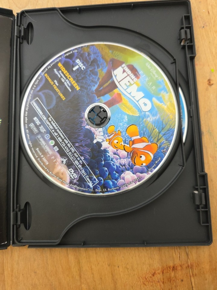 Finding Nemo (DVD, 2003) 2-Disc Collector's Set Disney Family Dory ...