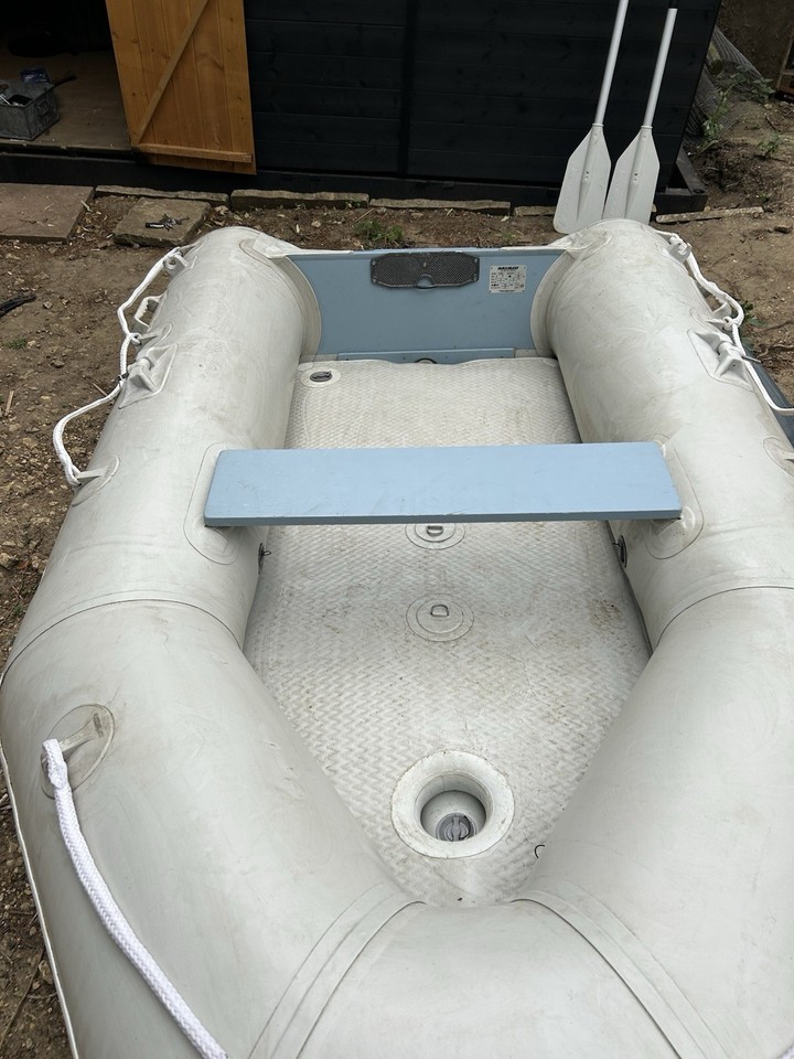 Quicksilver 270 By Mercury Dinghy Rib Rowing Fishing Boat Tender Not ...