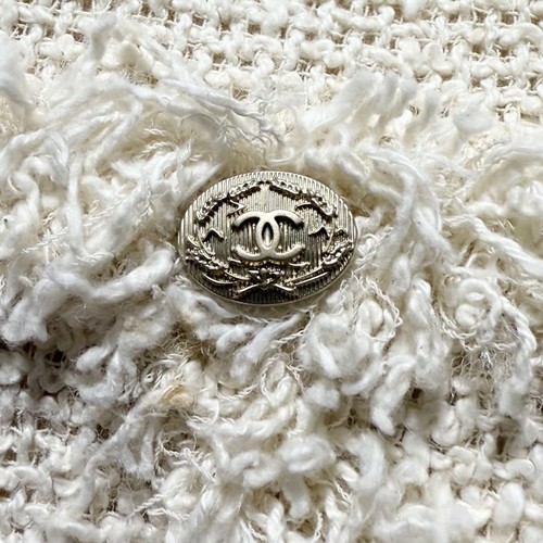 CHANEL line COCO decoration fringe short sleeve dress 42 #PF00GS | eBay