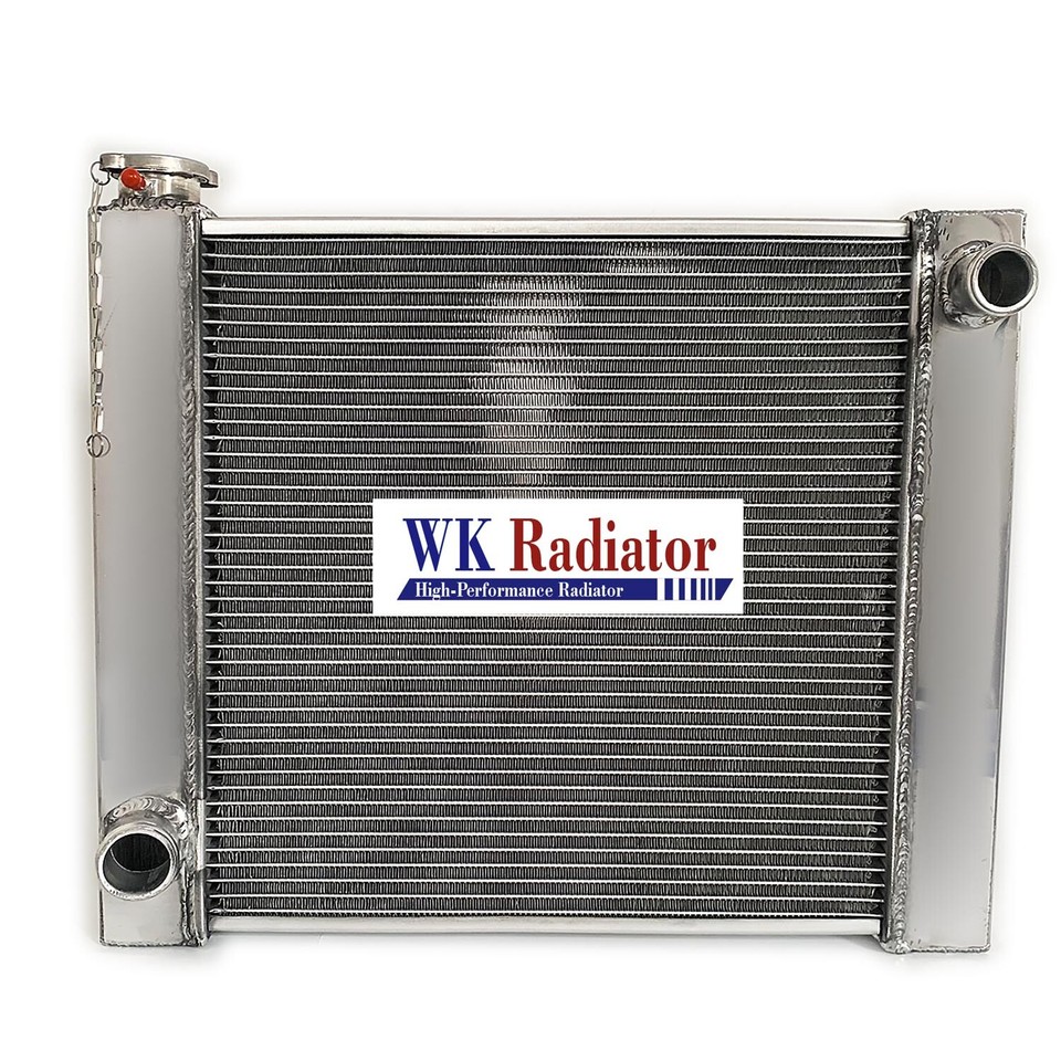 For 22" x 19" x3'' Ford Mopar Universal Aluminum Racing Radiator 2 Row ...