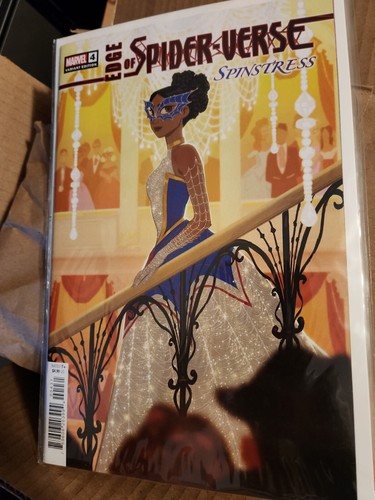 EDGE OF SPIDER-VERSE #4 CHEN VARIANT NEW SPINSTRESS SpiderHam MARVEL ...