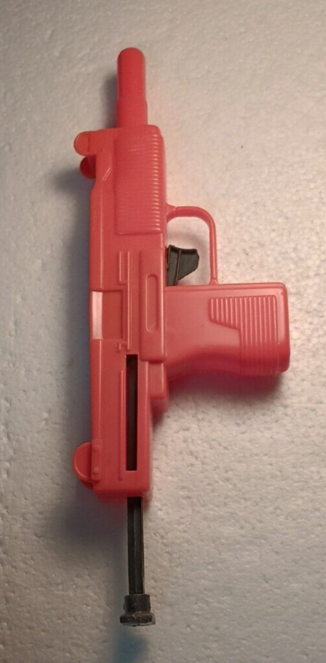 Vintage Orange Toy Gun Orange Uzi Submachine Dime Store Novelty Cosplay ...
