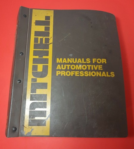 Mitchell Manual For Automotive Professionals 1987 Medium & Heavy Truck ...