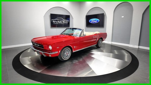 1965 Ford Mustang Power Top, Tan Bucket Seat Interior, A/C! | eBay