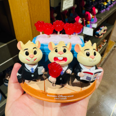 2024 New Authentic Shanghai Disney Zootopia Hamster figurine decoration ...