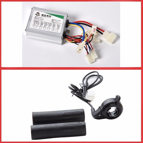 500 Watt 48 Volt speed control box w Thumb throttle f electric brush ...