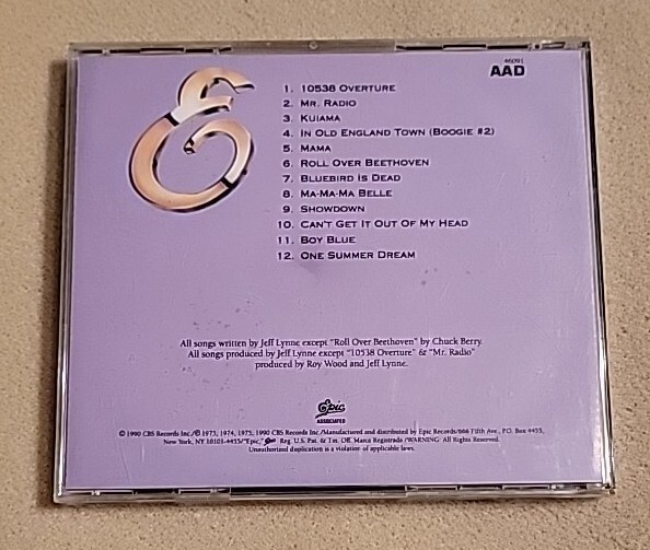 ELO Electric Light Orchestra: Afterglow CD LOT Z3K 46090 CBS 1990 Epic ...