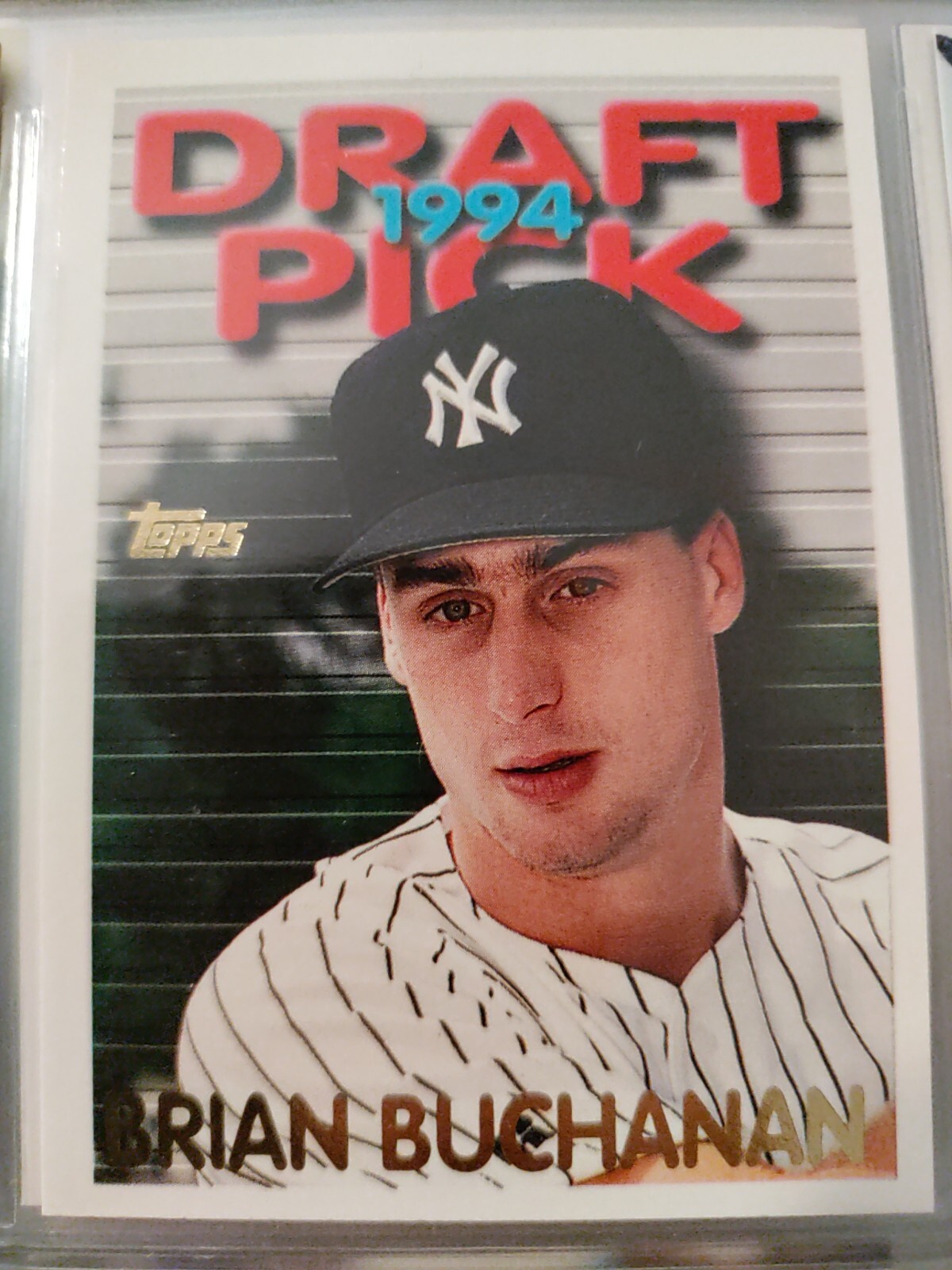 1995 Topps #28 Brian Buchanan RC Rookie Yankees | eBay