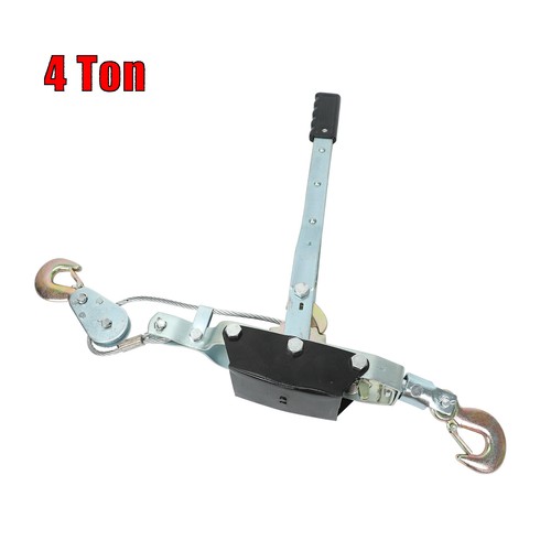 5 Ton Hand Puller Heavy Duty Winch Pull Hoist Come Along Cable 3 Hooks ...