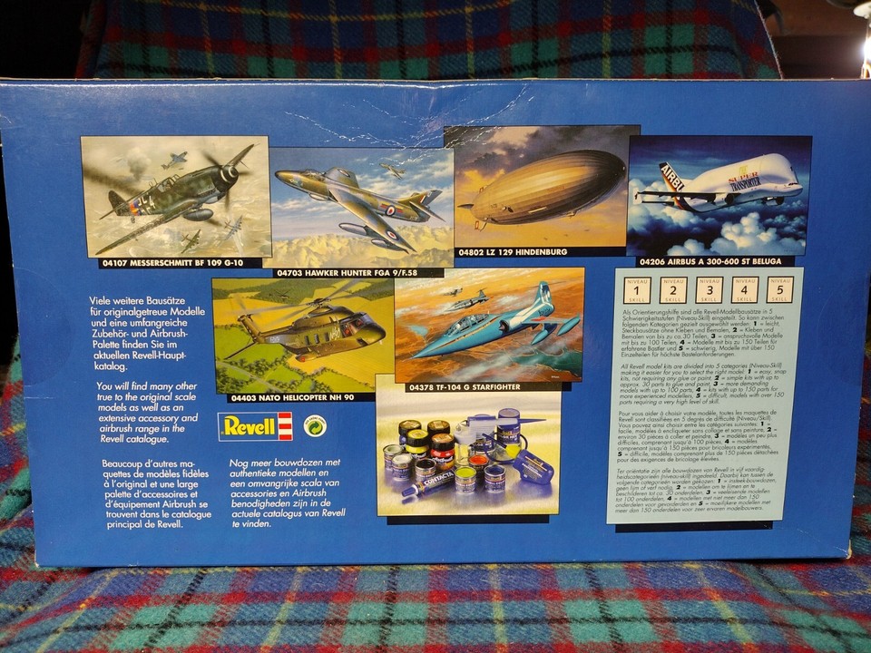 VINTAGE NEW 1998 REVELL ARAINE 5 ROCKET MODEL KIT BOOSTERS 1/96 SCALE ...