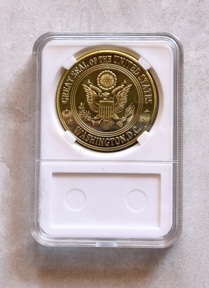 United States PROBATION OFFICER US Courts System Challenge Coin With ...