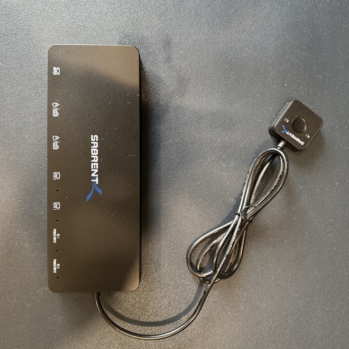 Sabrent 2-Port Type-C KVM Switch with 60 Watt Power Delivery Option ...