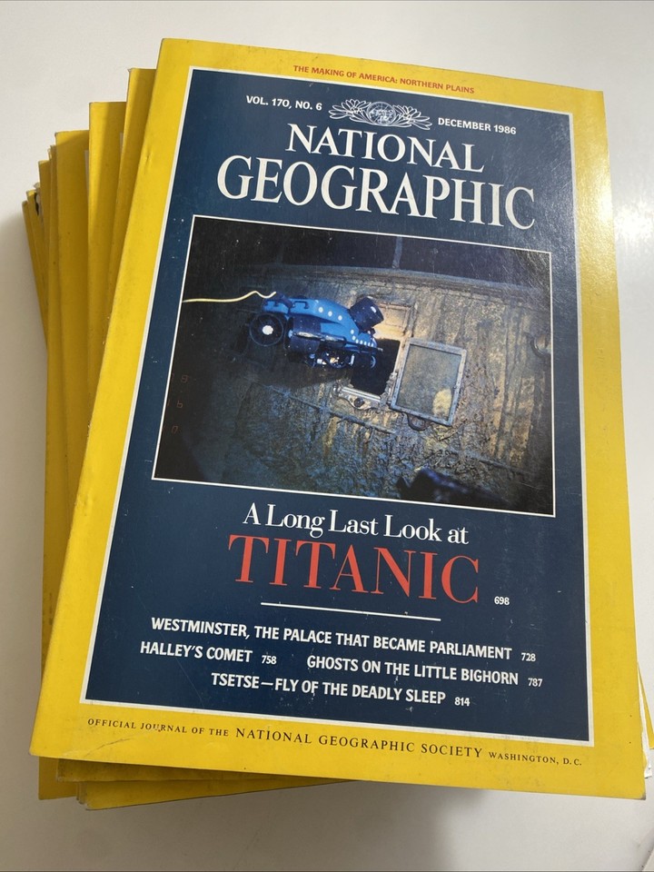 1986 Complete Year National Geographic Magazine h29f | eBay