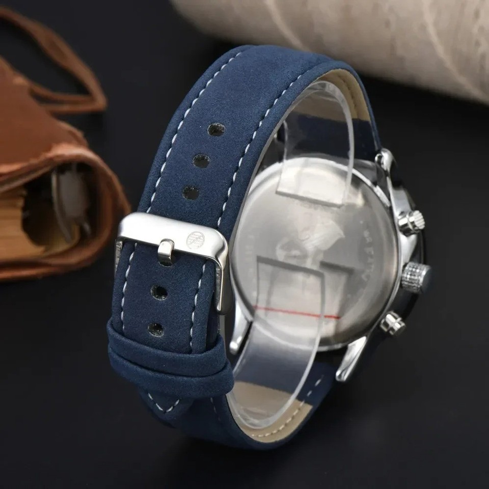 Vintage Chronograph Automatic Watch 2025 Men's Business Multifunction ...