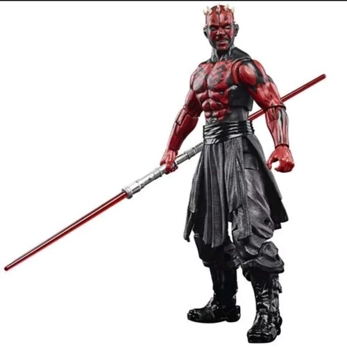 STAR WARS DARTH MAUL SITH APPRENTICE LUCASFILM 50TH BLACK SERIES BOX 6 ...