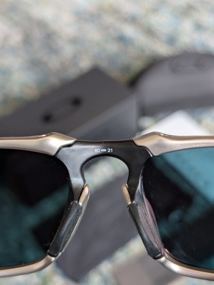 Oakley Badman Polarized Sunglasses OO6020 Ruby Iridium | eBay