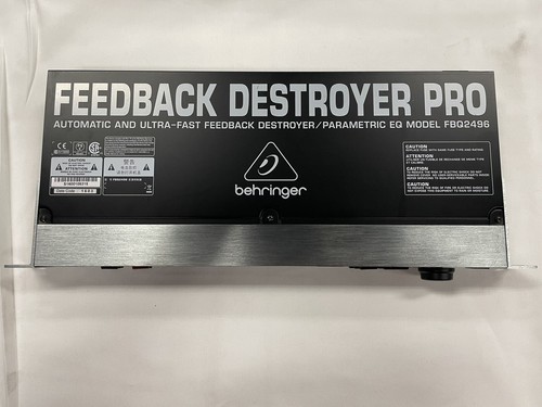 Behringer Feedback Destroyer Pro FBQ2496 705105732534| eBay