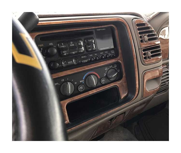 Dash Trim Kit Chevrolet/GMC/Silverado/Sierra/Suburban 95-98 Tahoe/Yukon ...