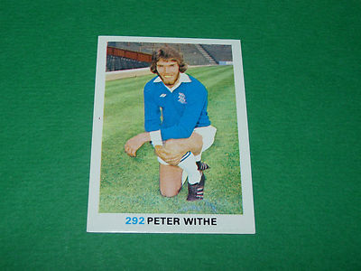 292 WITHE NOTTINGHAM FOREST FKS SOCCER STARS 1977-78 ENGLAND ...