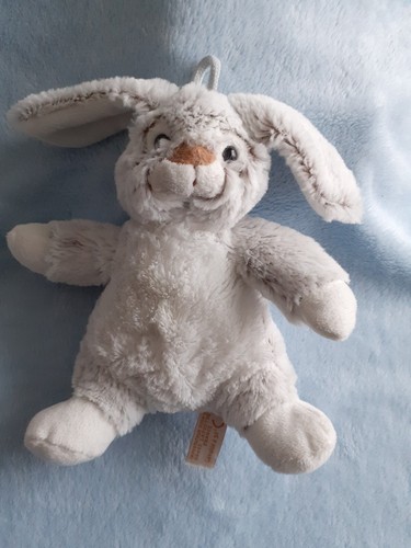 Doudou/peluche Lapin blanc/chiné beige Rodadou | eBay