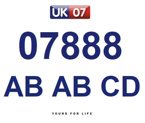 07888 AB AB CD - Gold Easy Memorable Business Platinum VIP UK Mobile ...