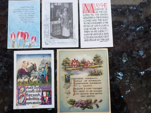 Vintage lot religious card verses Tim Tiley | eBay UK