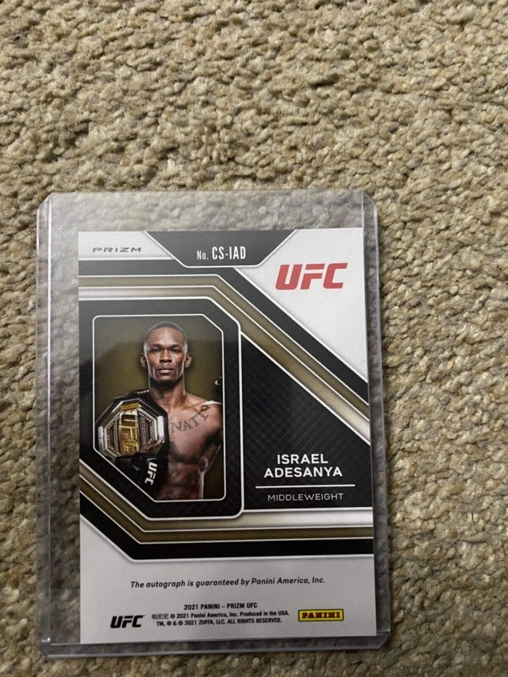 UFC Autographed Sports Card in Perfect Condition. | eBay
