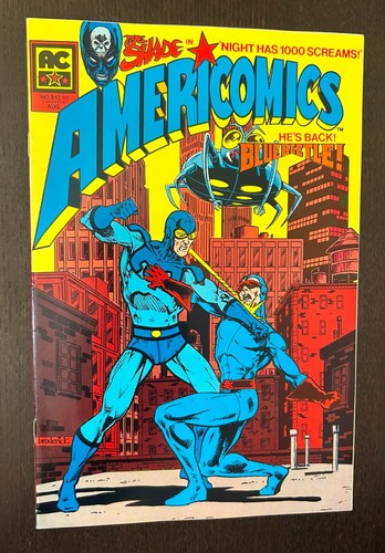 AMERICOMICS #3 (AC Comics 1983) -- Blue Beetle -- VF/NM | eBay