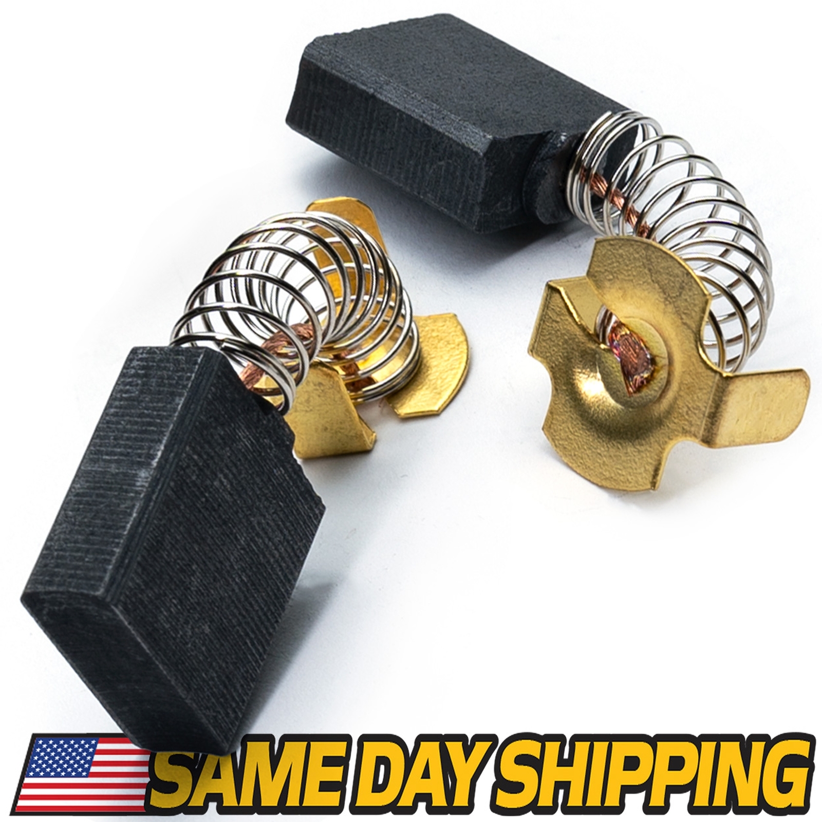 (2 Pack) 816768 Carbon Motor Brush Assy fits Ridgid R4510 R45101 Table ...