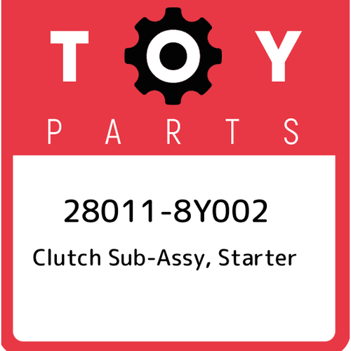 28011-8Y002 Toyota Clutch sub-assy, starter 280118Y002, New Genuine OEM ...