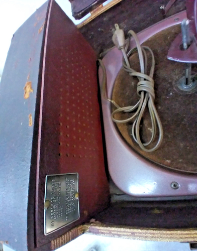 Webcor B-1024-1, Webcor Holiday ~ Portable Phonograph, Turntable ...