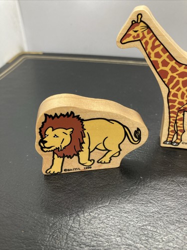 Thomas & Friends Circus Zoo Train Animals Lion Elephant Giraffe Vtg ...