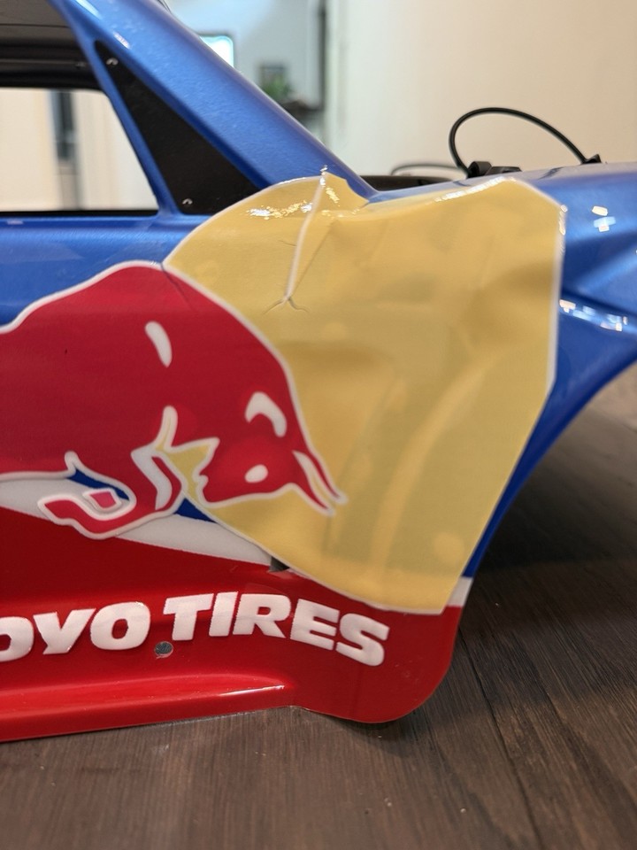 1/8 HPI Savage XL RED BULL RACING BODY, NEW!!! | eBay