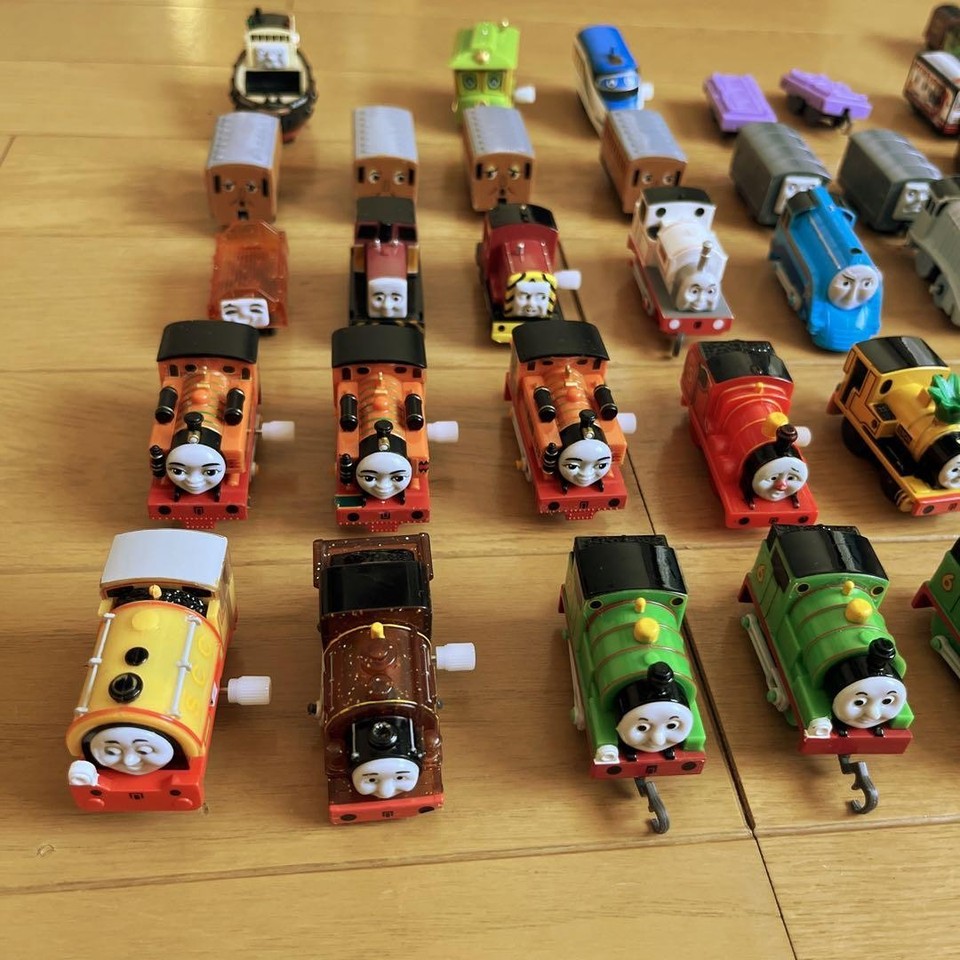 Capsule Plarail Thomas Collection Set Great Condition Kids Toy Train ...