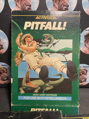 Intellivision PITFALL Boxed Video Game | eBay
