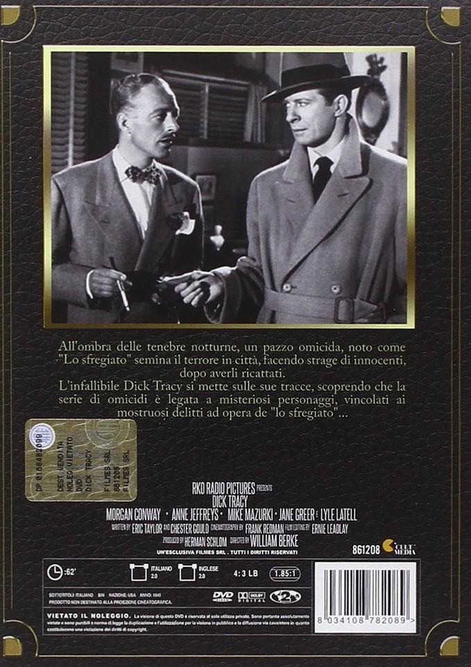 Dick Tracy (DVD) Smiley Burnette Ralph Byrd Morgan Conway | eBay