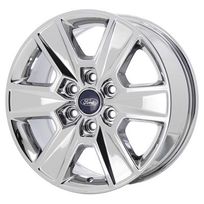 18" FORD F-150 PVD BRIGHT CHROME-C WHEEL RIM FACTORY OEM 3997 2008-2020 ...
