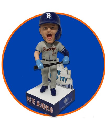 2025 PRESALE NEON PETE ALONSO BOBBLEHEAD BROOKLYN CYCLONES SGA NEW YORK ...