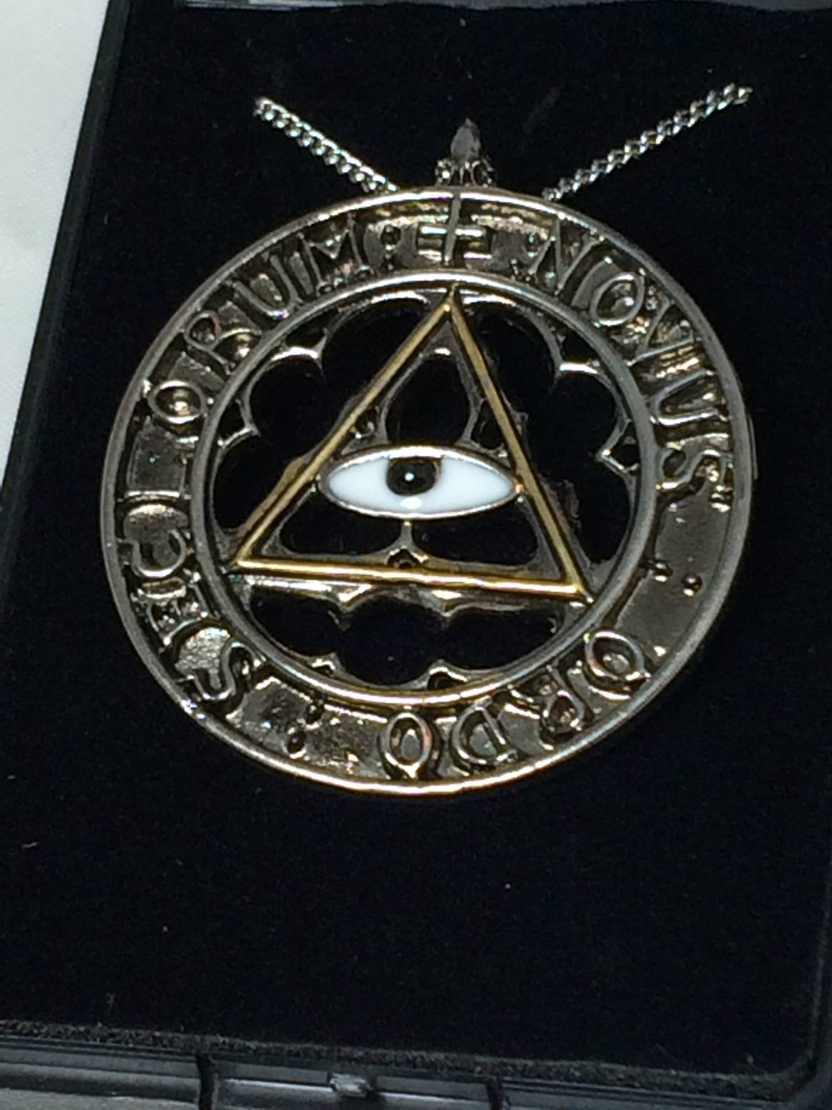 Masonic Order Knights Templar Pendant With Chain, New Order Of The Ages ...