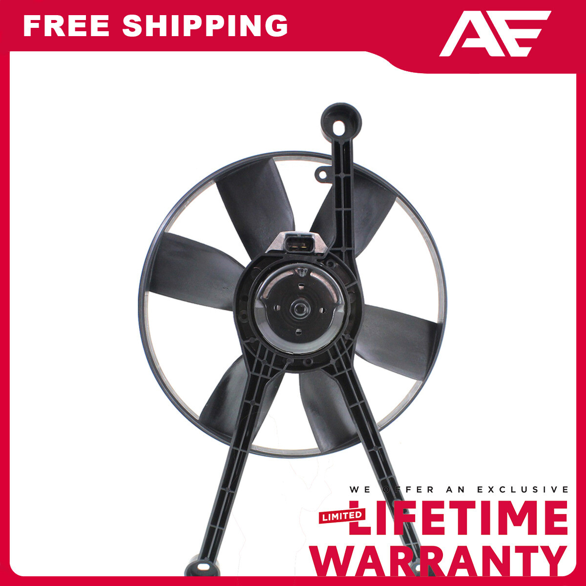 Cooling Fan Assembly Passenger Side For 92-99 Buick LeSabre Pontiac ...