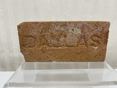 Antique “DALLAS” Brick | eBay