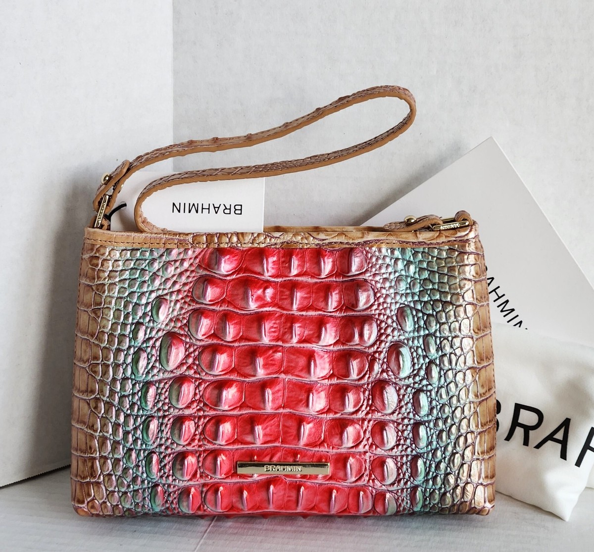 Brahmin Handbags 2013 Brahmin Theo IPad/Tablet Bag Review The