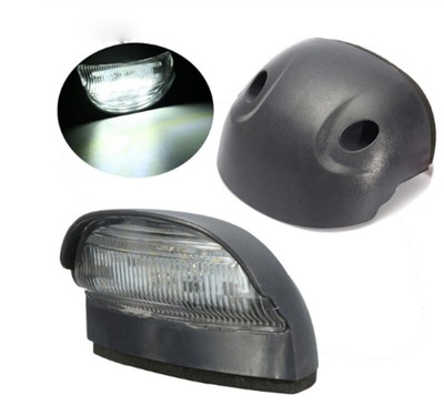 License Number Plate Light Lamp 4 Led For Lorry Van Trailer Camper 12V ...
