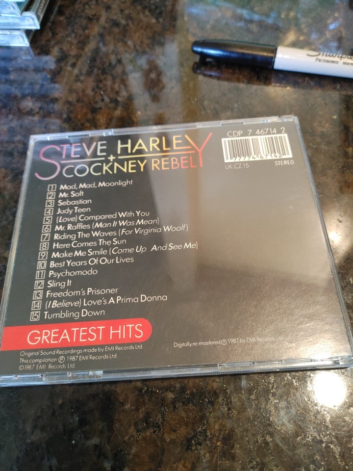 Cockney Rebel: Steve Harley + Cockney Rebel Greatest Hits | eBay