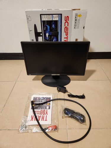 Sceptre E205W-16003R 20 inch Widescreen LED Monitor with Built in ...