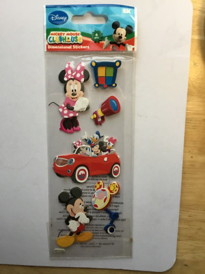 EK SUCCESS DISNEY MICKEY MOUSE CLUBHOUSE Minnie Dimensional Stickers ...