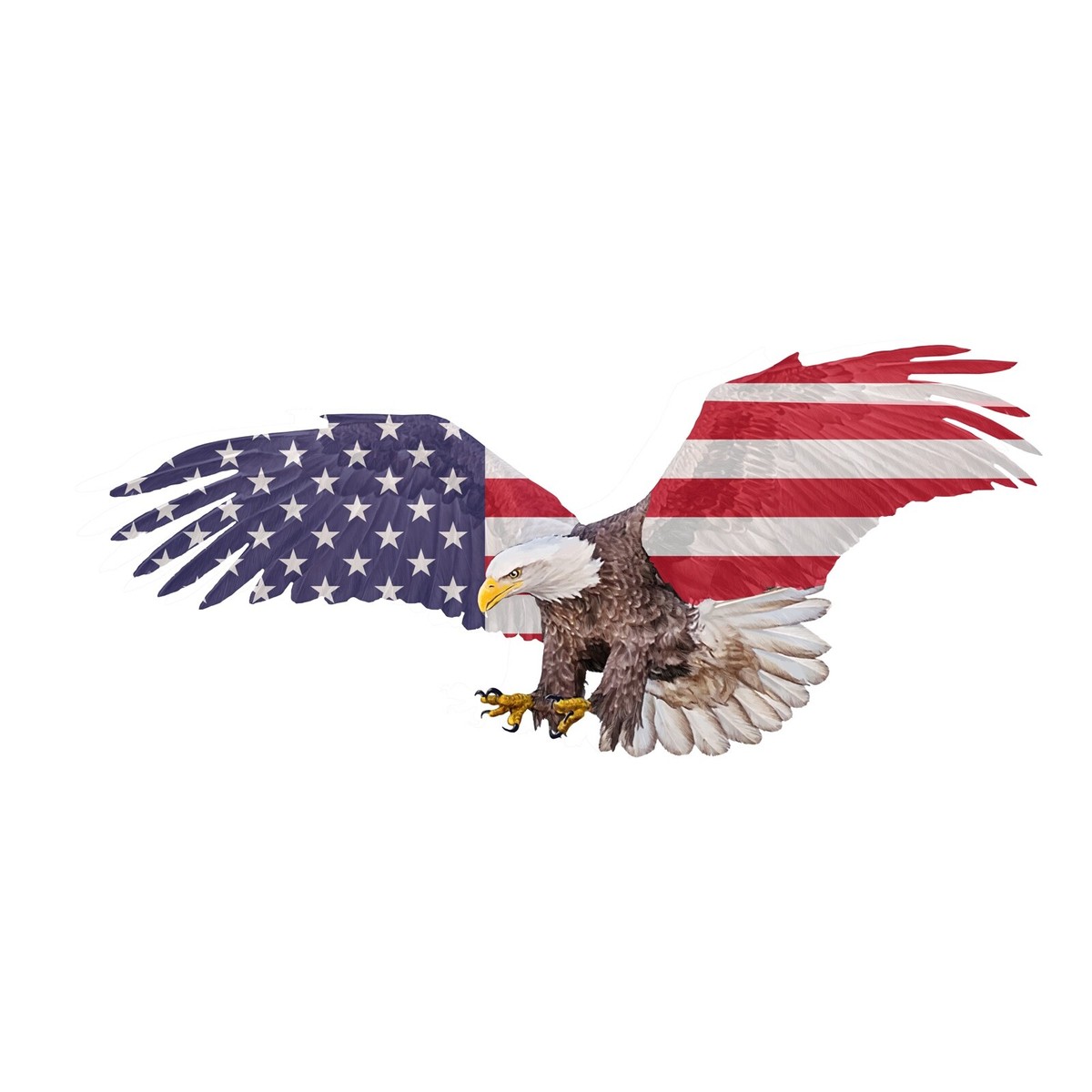 Cool American Flag With Eagle