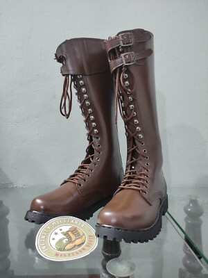 WW2 German SA Boot With Rubber Sole Prime Quality Leather. Military ...