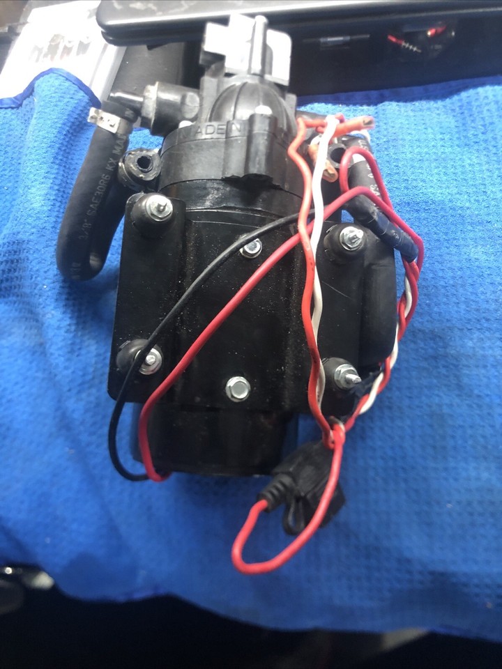 Everflo EF2200 Electric Liquid Pump-Max Pressure 70psi-2.2 GPM-12V DC 8 ...